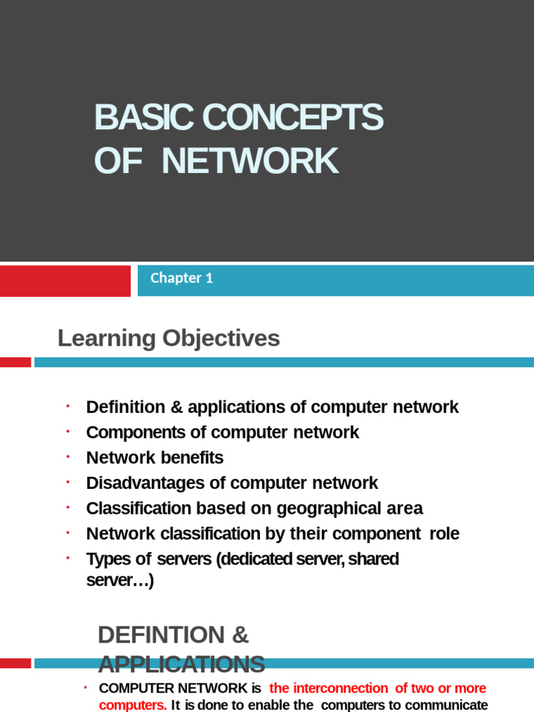 Chapter 1 An Overview of The Networks-Basic Computer Network | PDF ...