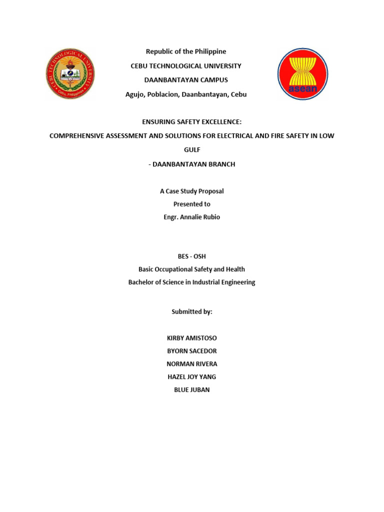 OHS-CASE STUDY-Apollo 21 | PDF | Safety | Fire Safety