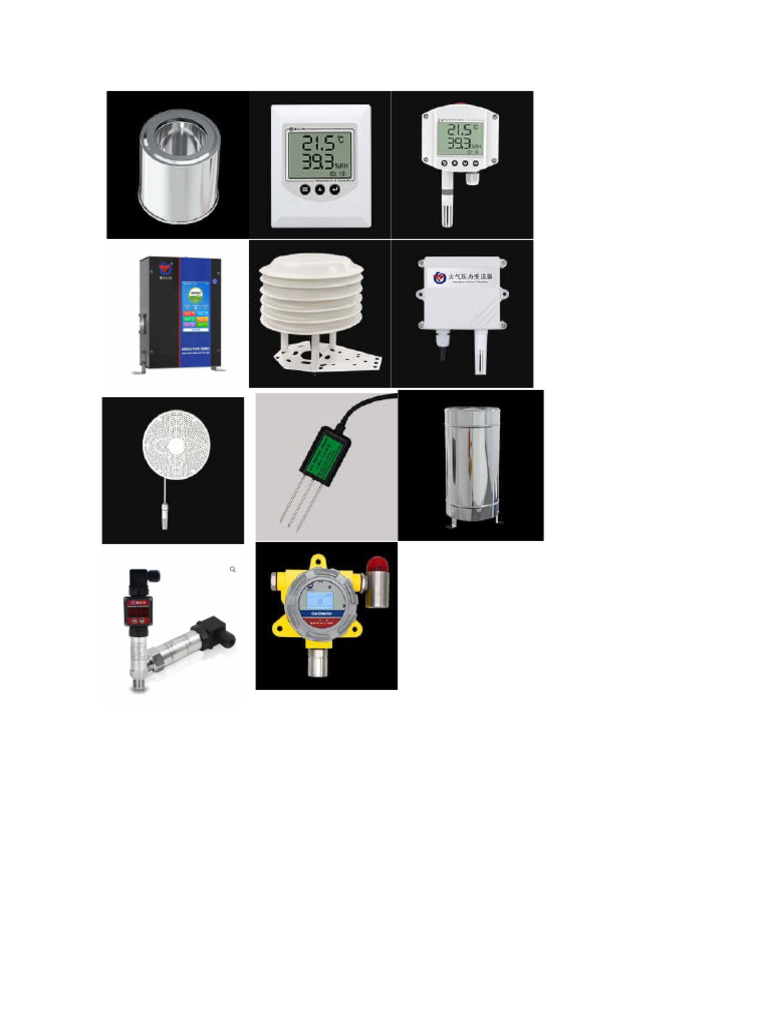Environmental Sensors Dibujos | PDF