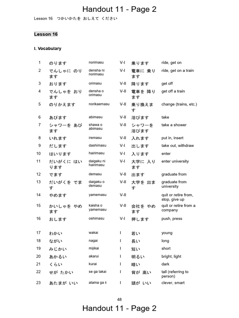 Vocabs 3 | PDF