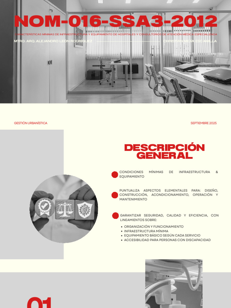 Nom 016 Ssa3 2012 | PDF | Hospital | Accesibilidad