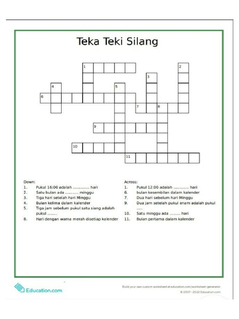 Worksheet Anak TK | PDF