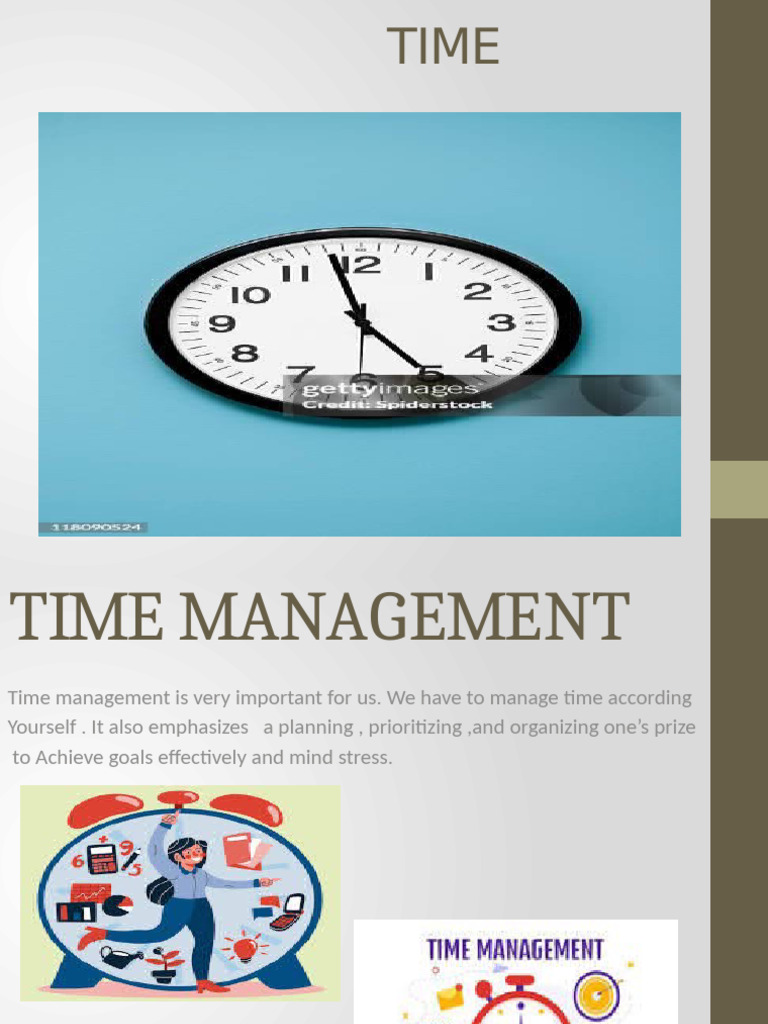 Time Management | PDF