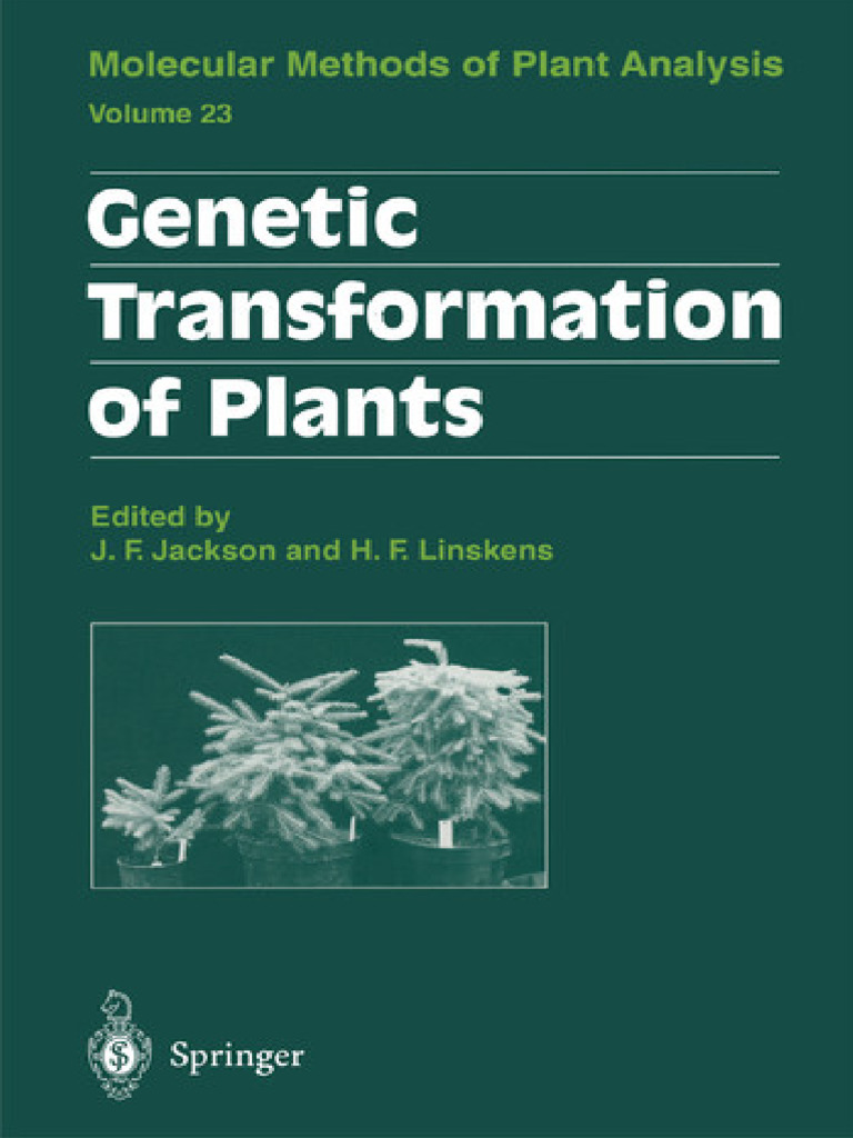 Genetic Transformation of Plants | PDF