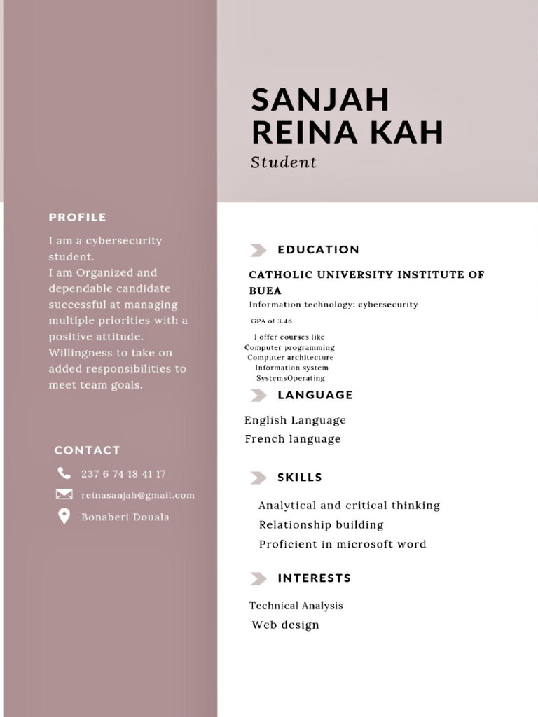 My CV | PDF