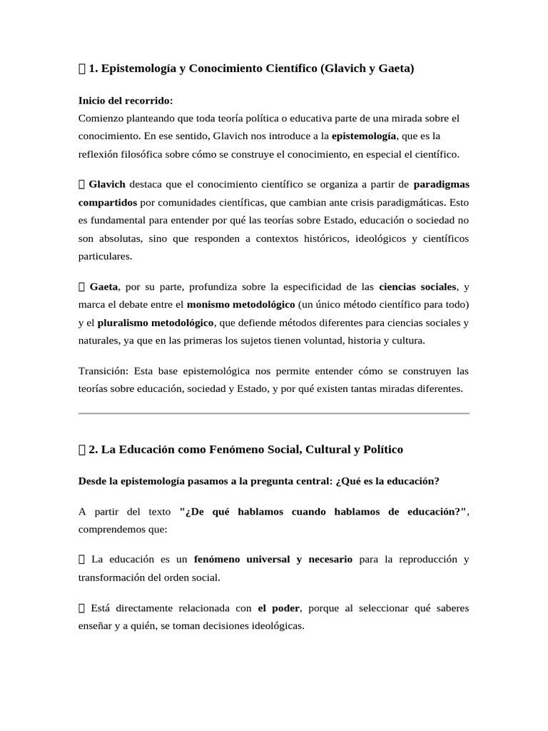 Relacion de Los Textos de Teoria | PDF | Paradigma | Conocimiento