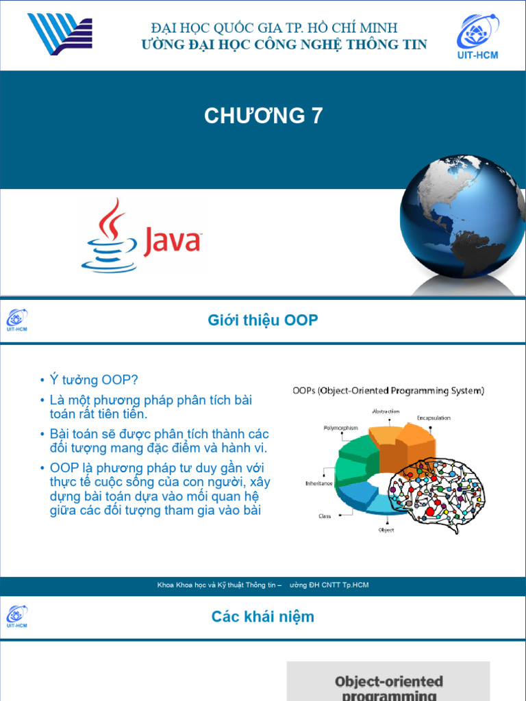 Slides - CN Java - Chapter07 - OOP | PDF