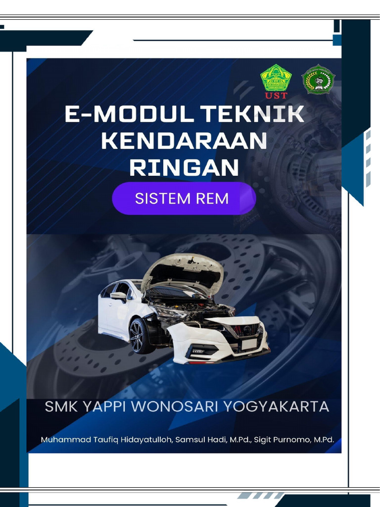 E Modul Sistem Rem Teknik Kendaraan Ringan Kelas XI | PDF