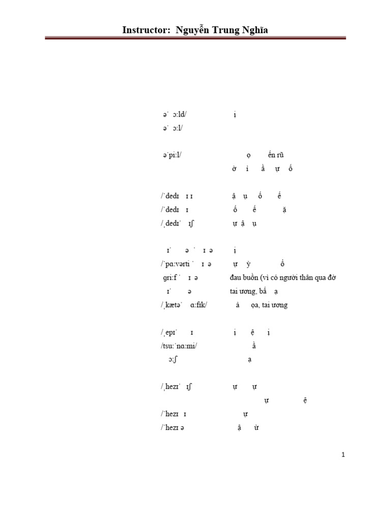 Unit 14 - Vocabulary | PDF