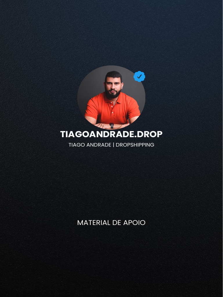 Guia Completo de Dropshipping com Tiago Andrade | PDF