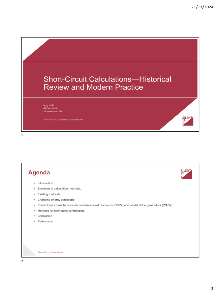 Short-Circuit Calculations Overview | PDF | Power Electronics ...