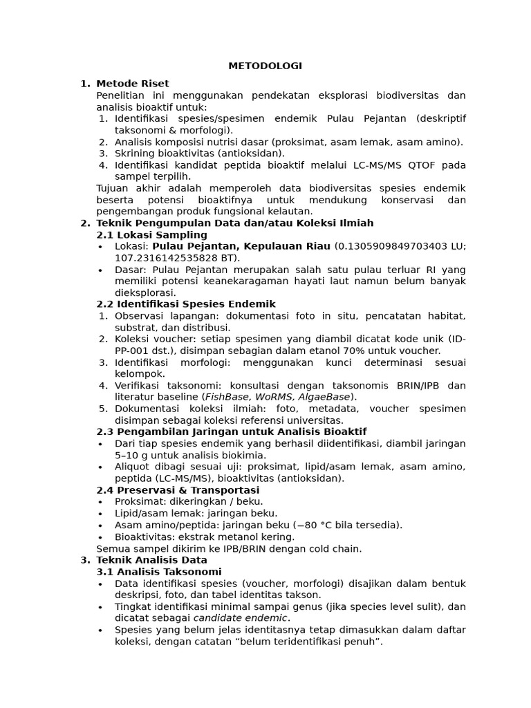 Metode Senyawa Bioaktif | PDF