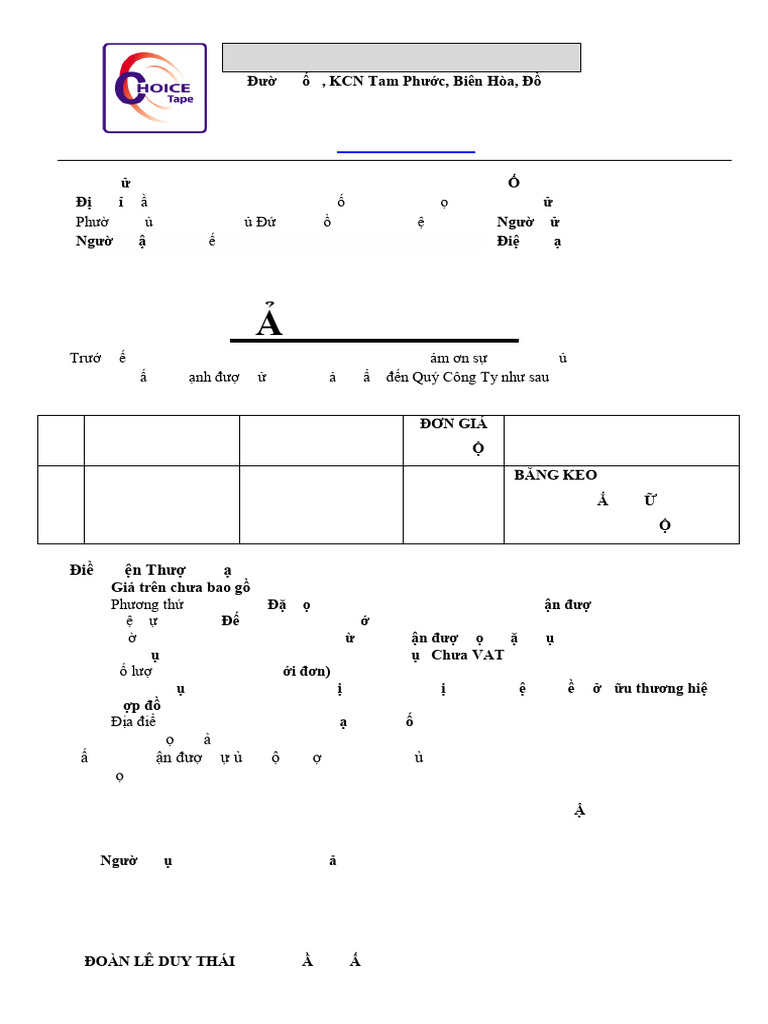 Choi - Pro Tech - Băng Keo - 08.25 - DN | PDF