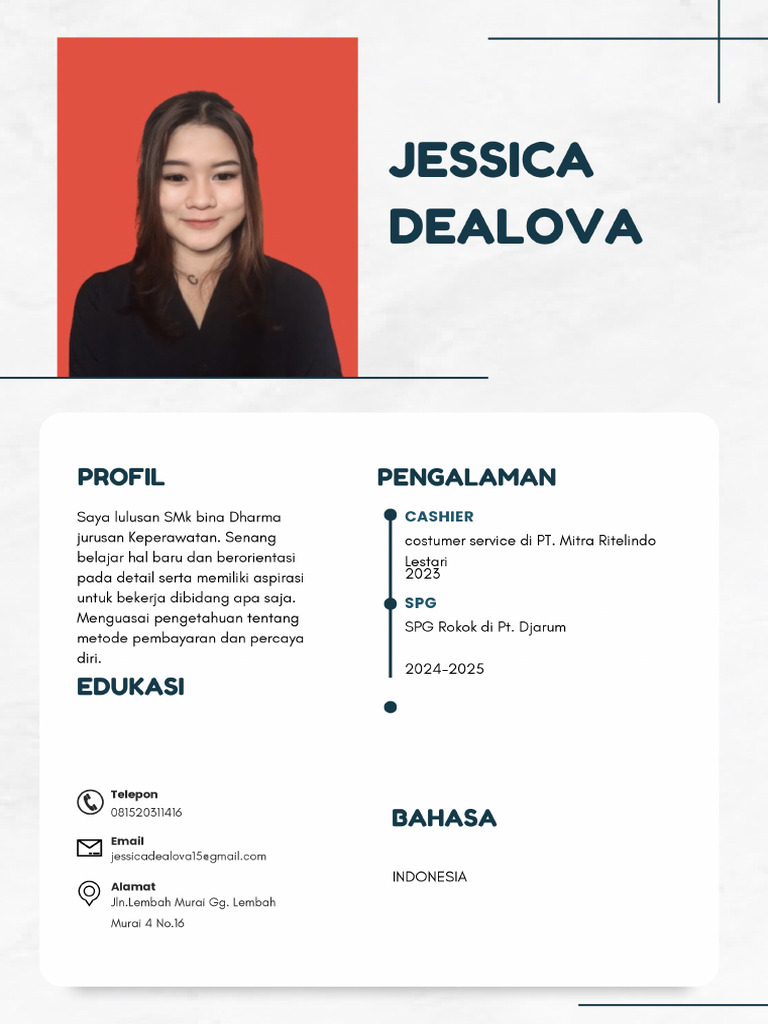 CV Jessica | PDF