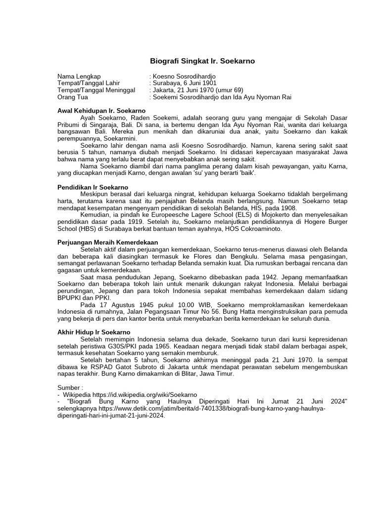 Soekarno | PDF