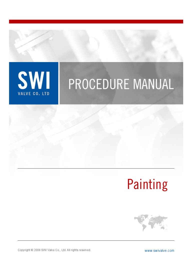 SWI Procedure Painting | PDF | Paint | Paintings