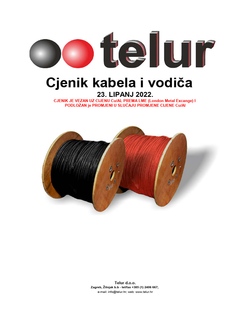 Cjenik-Kabela 2022 23 06 | PDF
