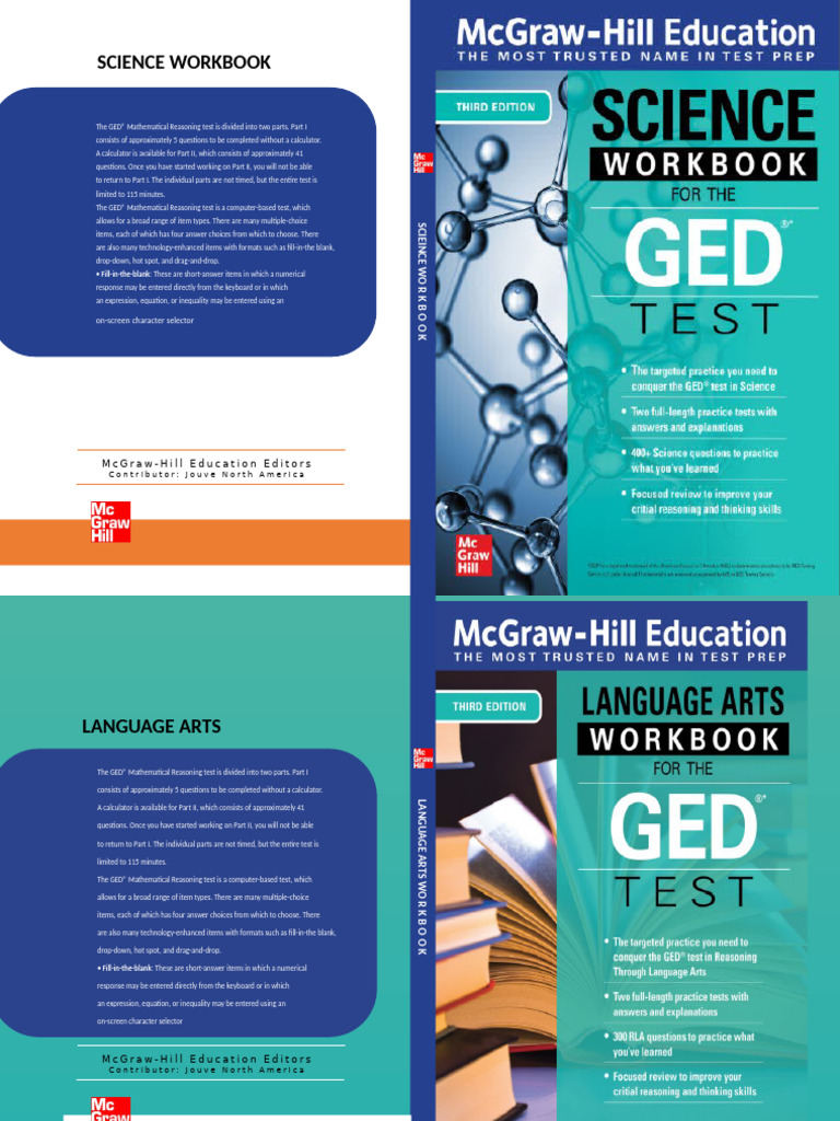 GED Mathematical Reasoning Test Guide | PDF | Multiple Choice | General ...