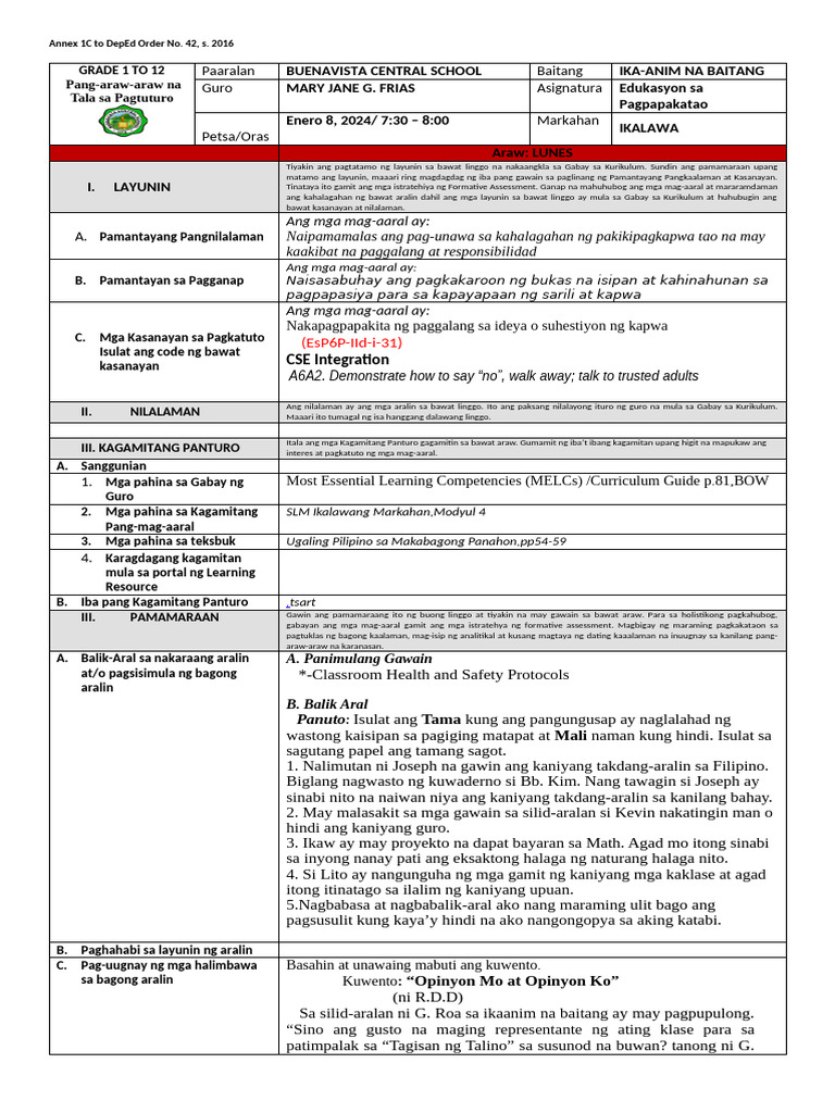 DLL-ESP With CSE Integration Enero 3,2024 | PDF