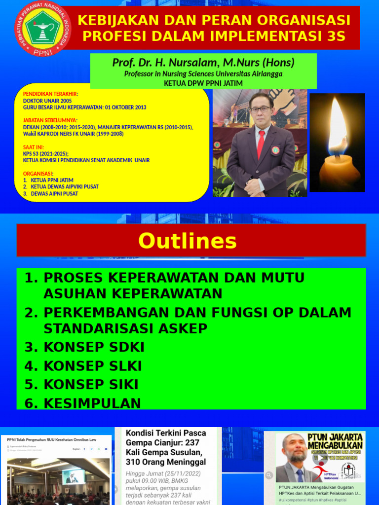 Kebijakan Dan Peran Op Dalam 3s-29.11.2022-Prof - Nursalam | PDF