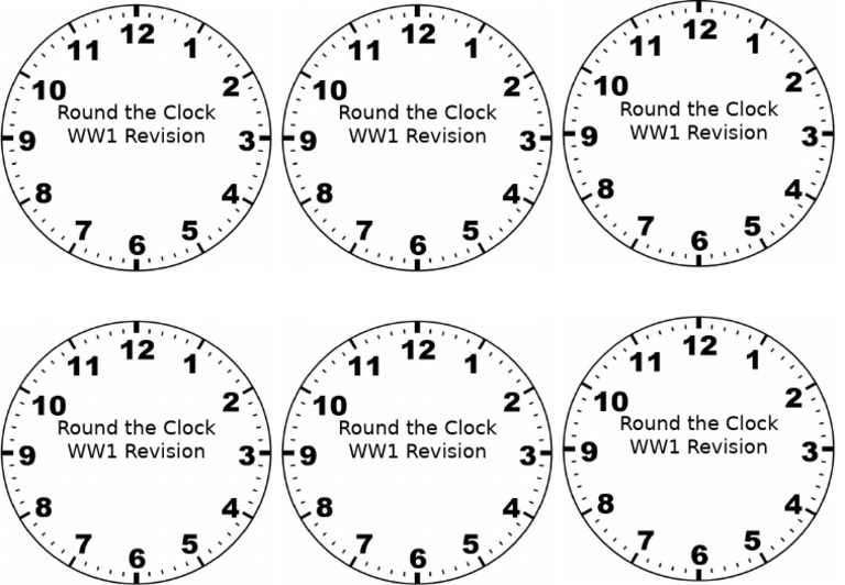 WW1 Revision Guide: Round the Clock | PDF