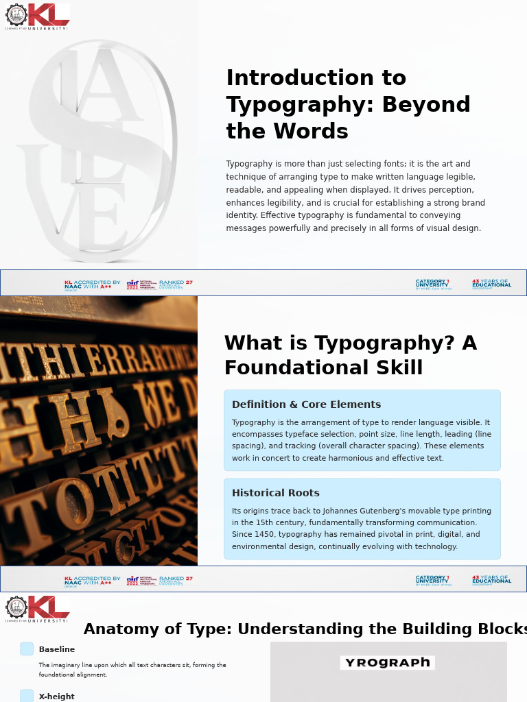 Introduction To Typography Beyond The Words Pdf Typography Typefaces