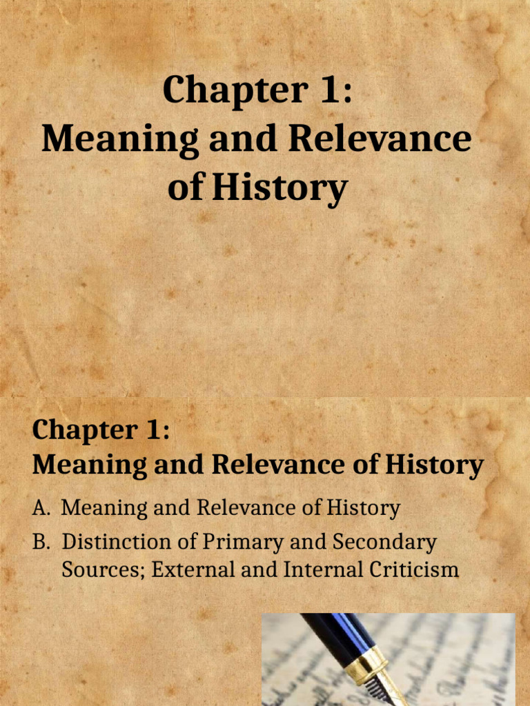 Chapter1 PPT 1 BSN .01 | PDF | Primary Sources | Witness