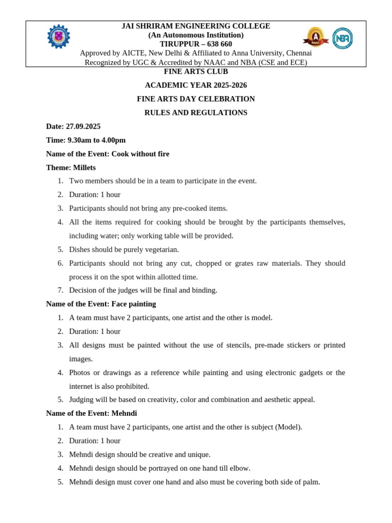 Rules and Regulation | PDF
