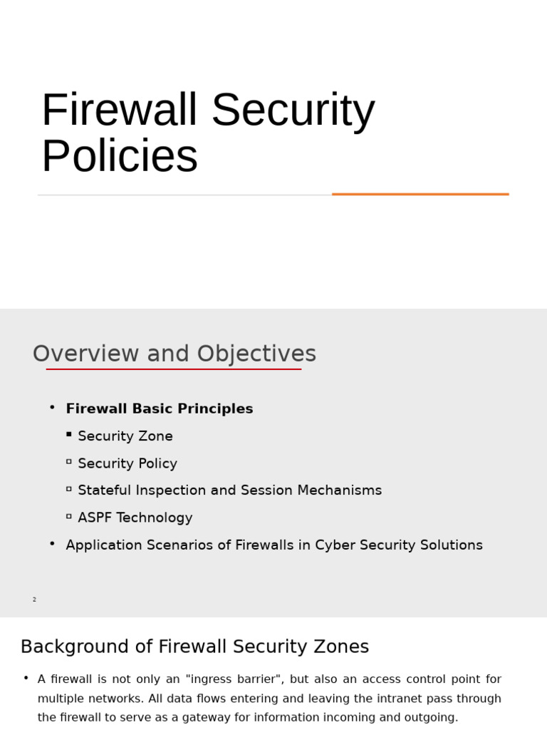 Firewall Security Zones Explained | PDF | Firewall (Computing ...