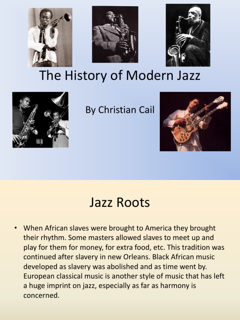 The History of Modern Jazz | PDF | Jazz | Blues
