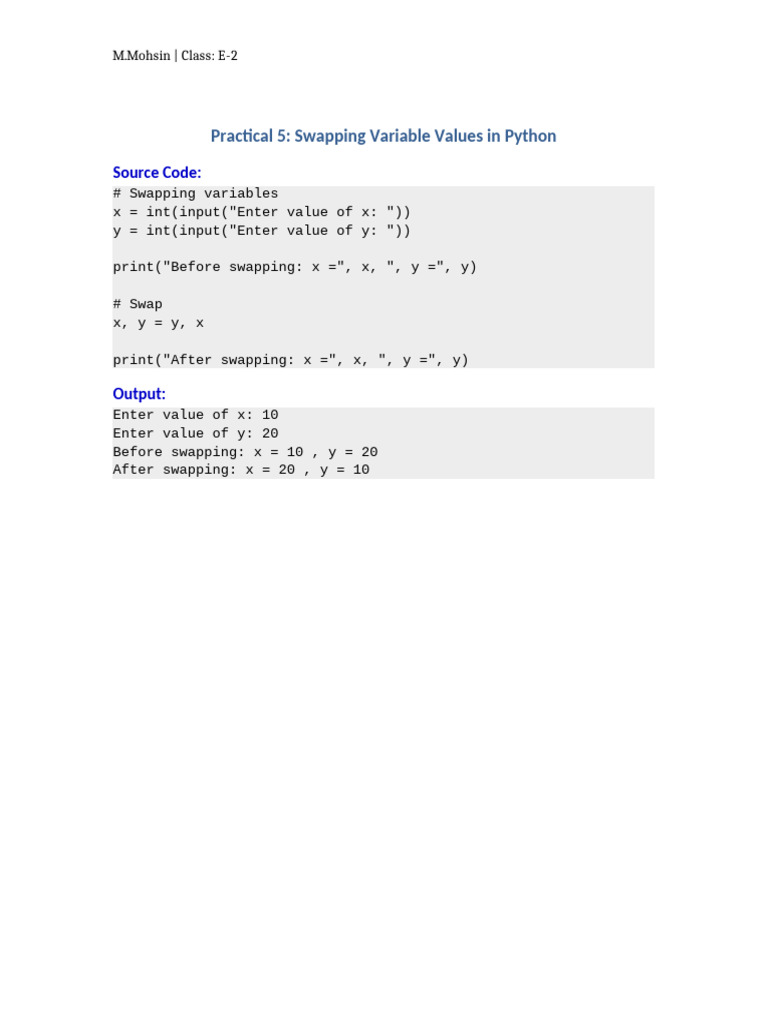 Practical 5 Styled | PDF