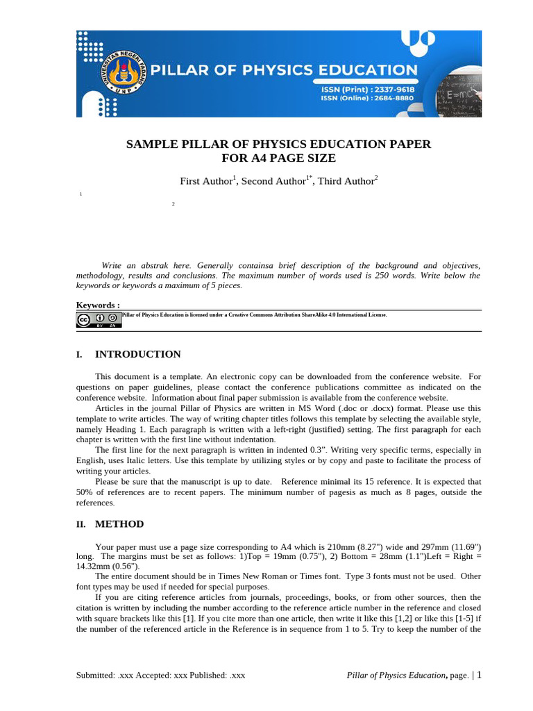 Template PoPE 2022 | PDF | Letter Case | Paragraph