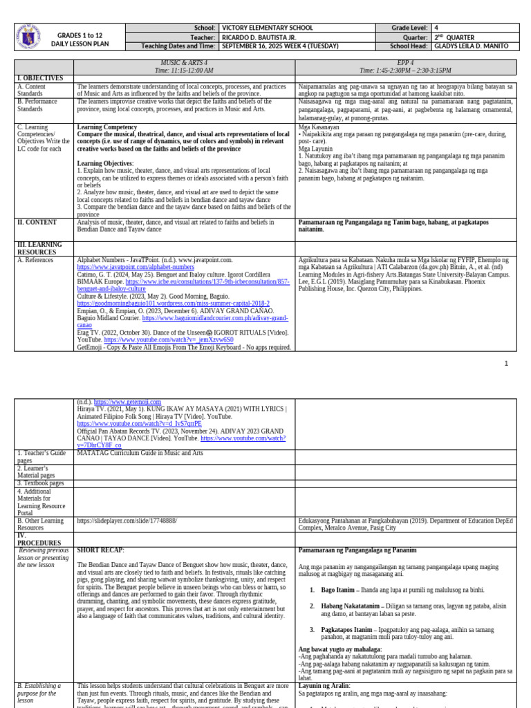 DLP q2 Week4 September16 PM (Autorecovered) | PDF