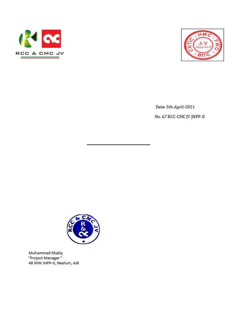Experience Certificate for Yasir Nazir | PDF