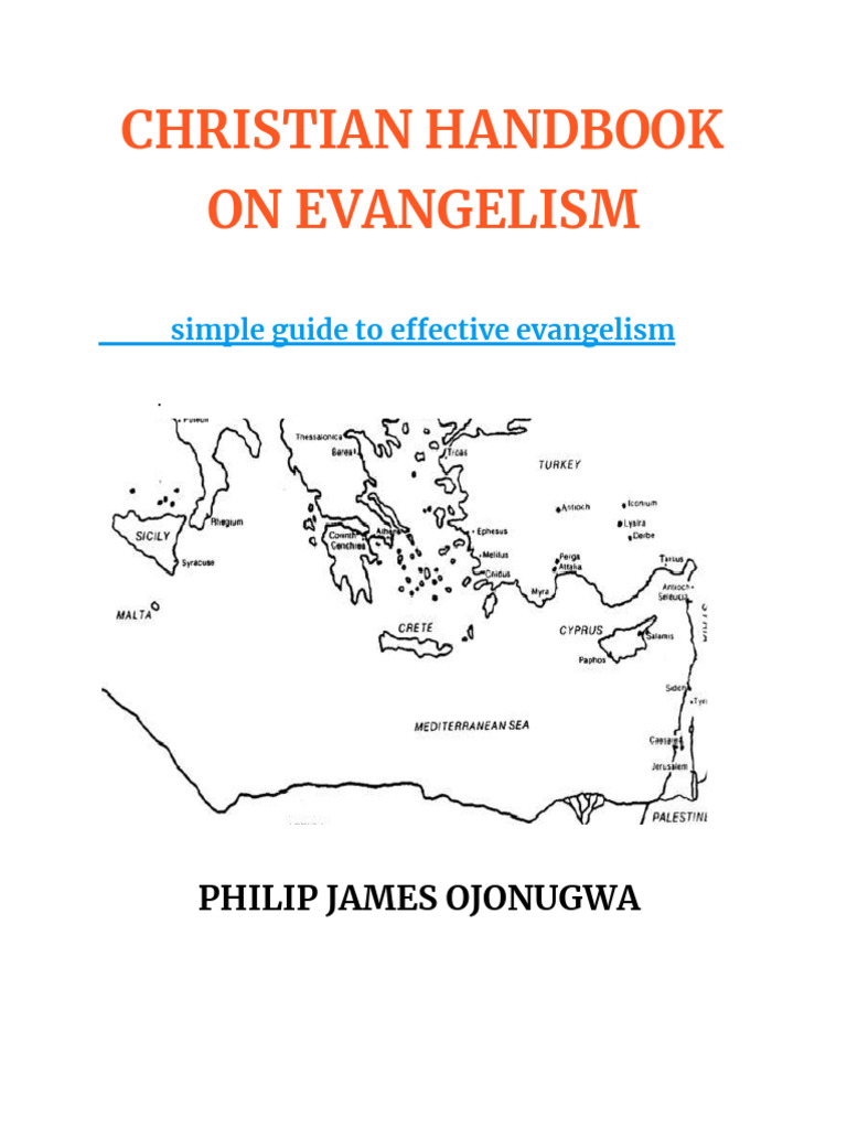 The Christian Handbook On Evangelism Vol-1-2 | PDF | Jesus | Disciple ...