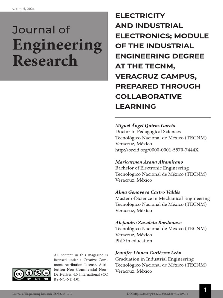Collaborative Learning in Industrial Engineering | PDF | Methodology ...