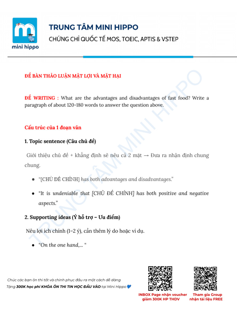 Writing - Description | PDF