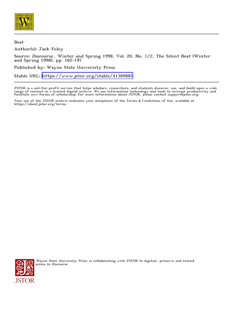 Beat | PDF | Beat Generation | Allen Ginsberg