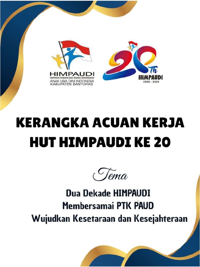HUT HIMPAUDI ke-20: Kesetaraan PAUD | PDF