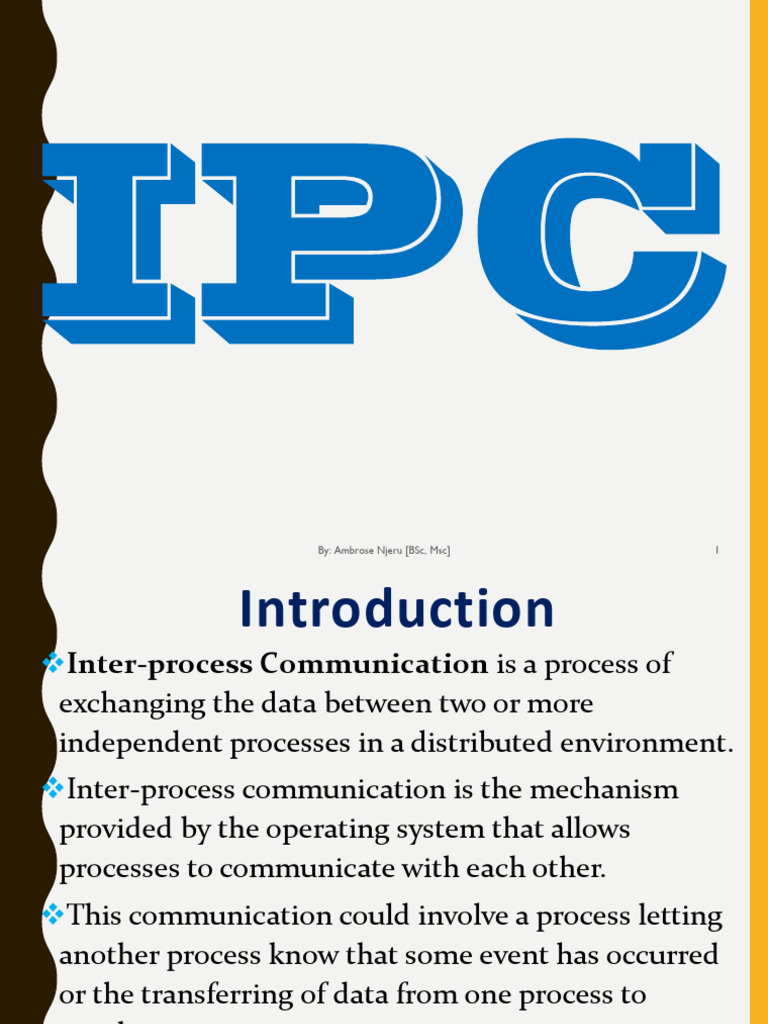 Inter-Process Communication | PDF | Message Passing | Process (Computing)