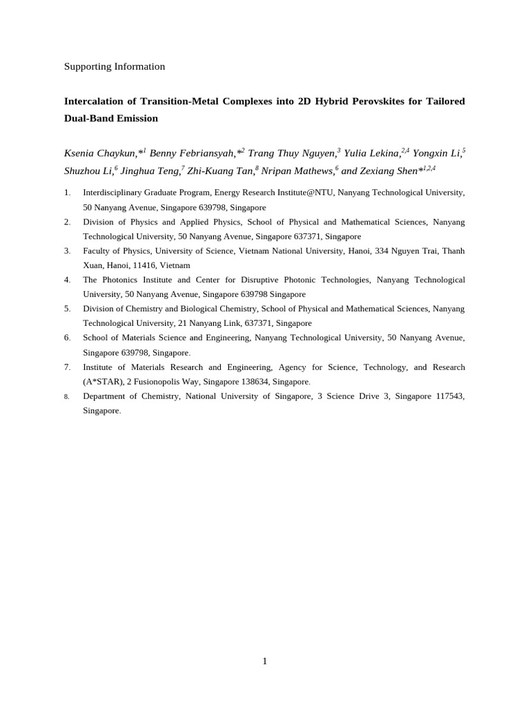 Angew Chem-Sup-0001-Suppmat | PDF | Density Functional Theory | Raman ...