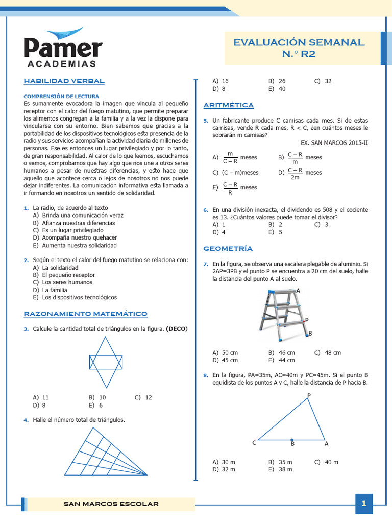 Eva r2 Escolar | PDF