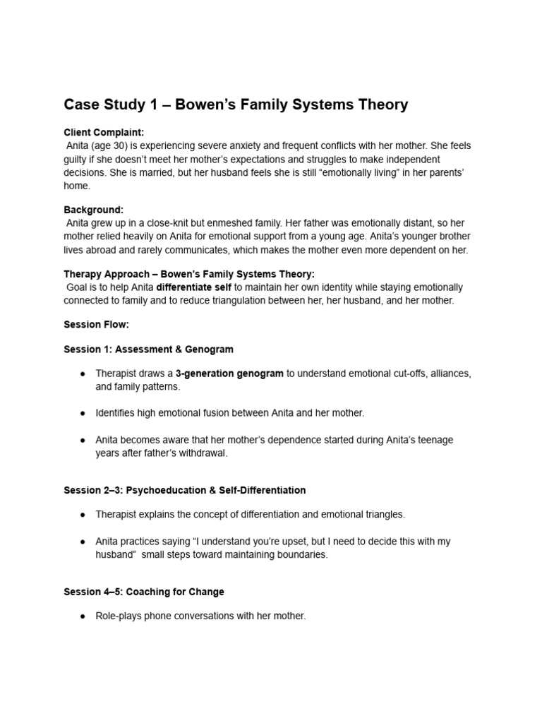Case Studies-Family Therapy | PDF | Family Therapy | Psychology