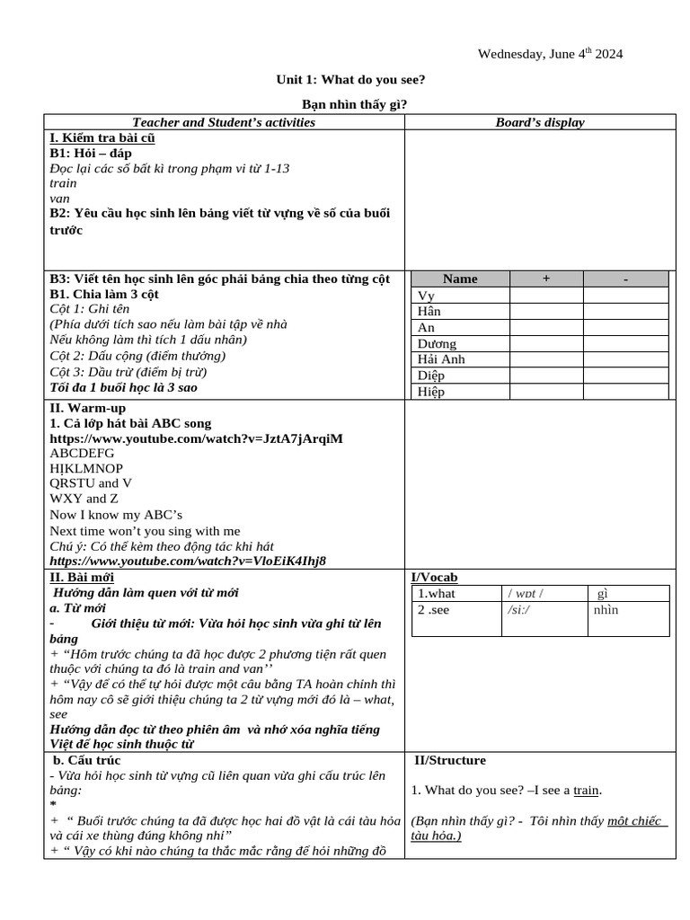 Phonics Smart 2 - Unit 1 - Lesson 1 - 04.06 | PDF