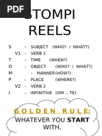 Afrikaans Sentence Structure Guide | PDF | Subject (Grammar) | Verb