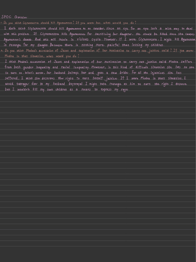Spoc Question | PDF