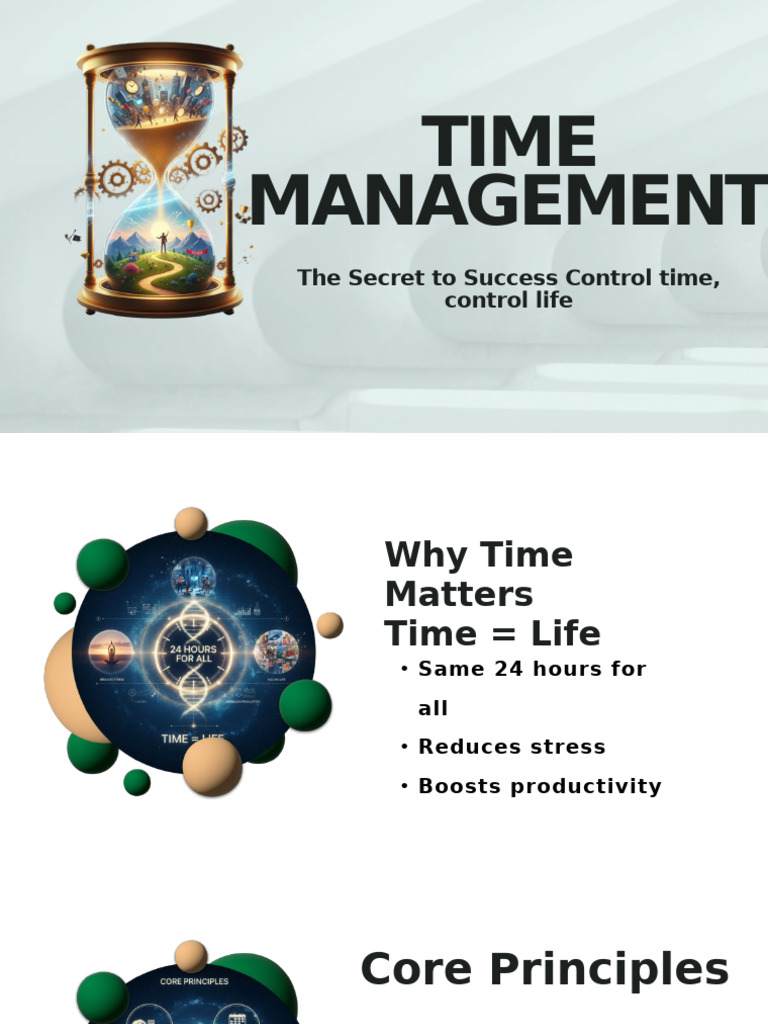 Time Management - 20250926 - 232405 - 0000 | PDF