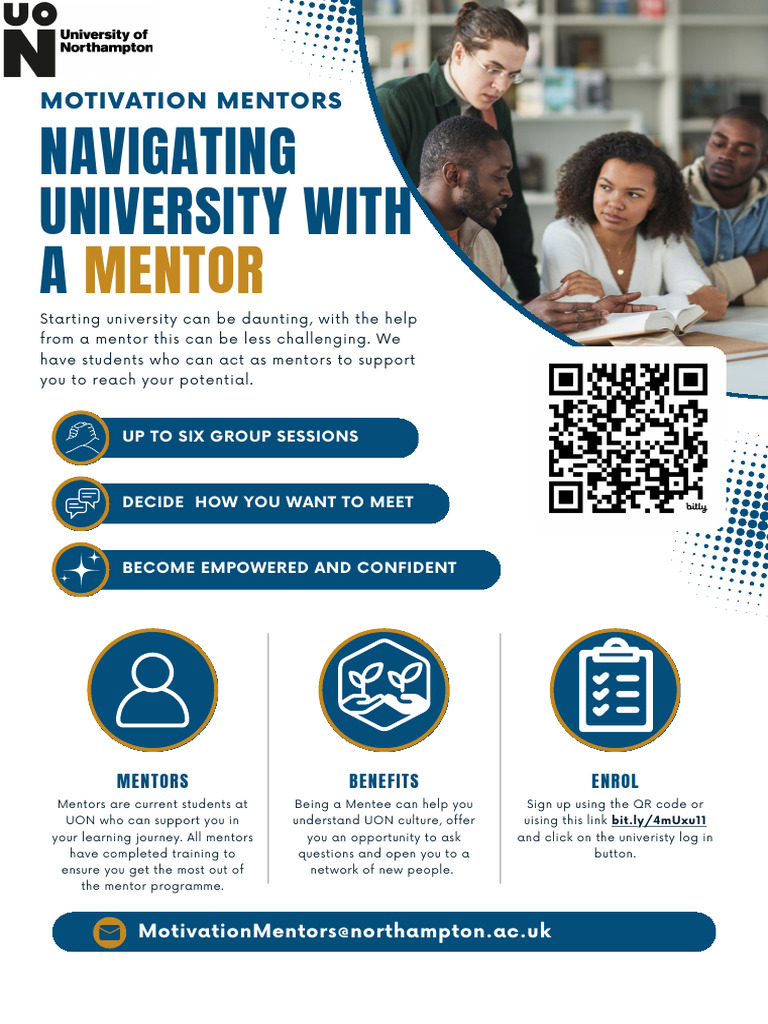 Motivation Mentors Flyer Mentee and Mentor | PDF