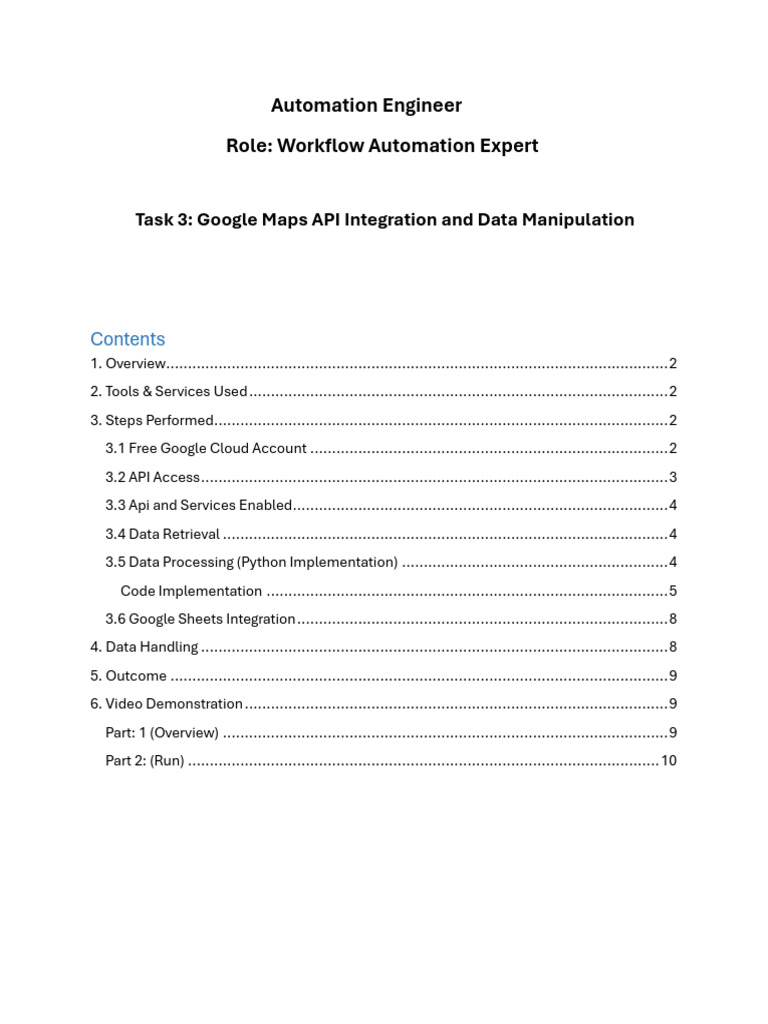 Google Maps API Integration Guide | PDF | Comma Separated Values ...