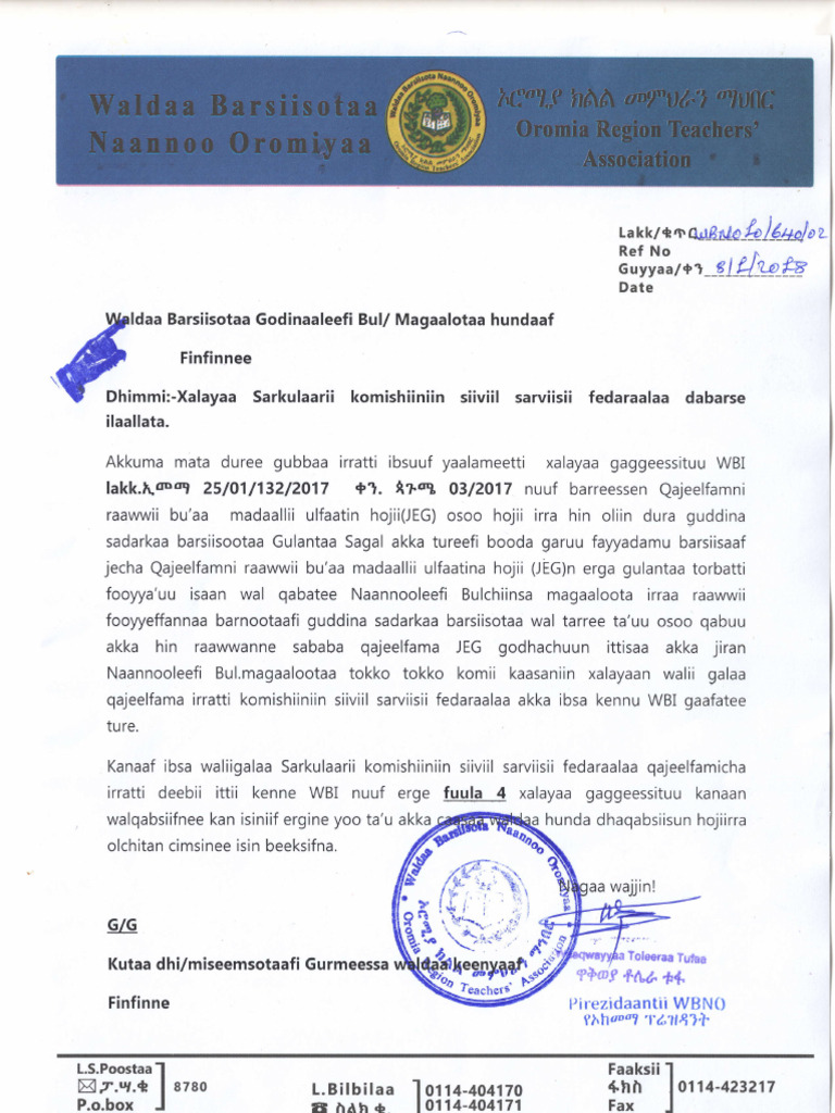 Ibsa Qajeelfama JEG | PDF